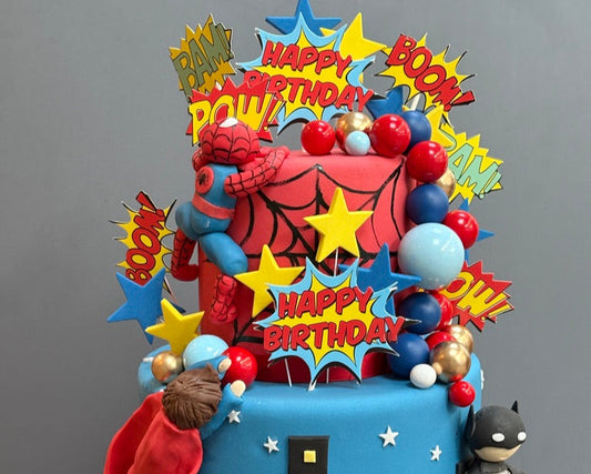 Superhero Birthday Cakes – Etoile Bakery